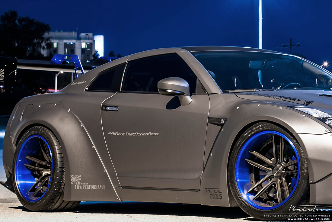 This Liberty Walk GT-R w/ Brixton Forged Wheels Is Epic!