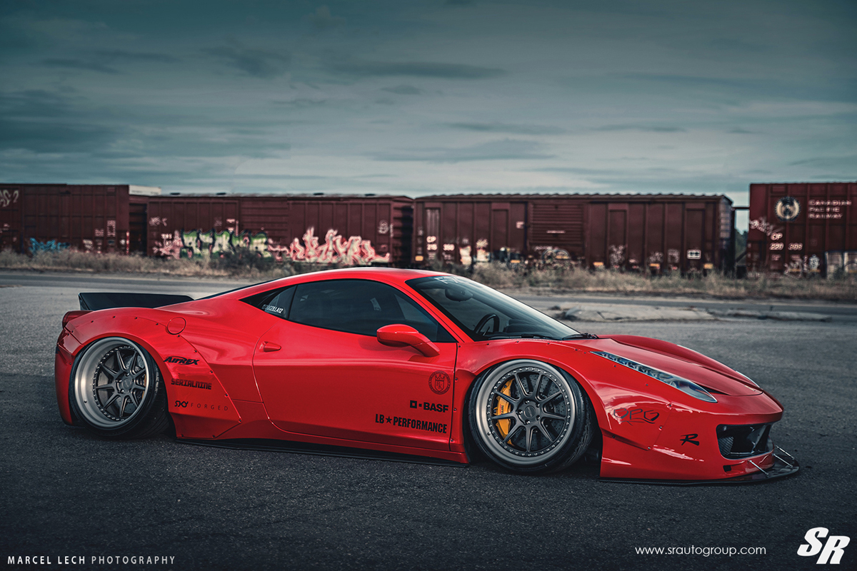 Featured Fitment: Liberty Walk Ferrari 458 with PUR Wheels
